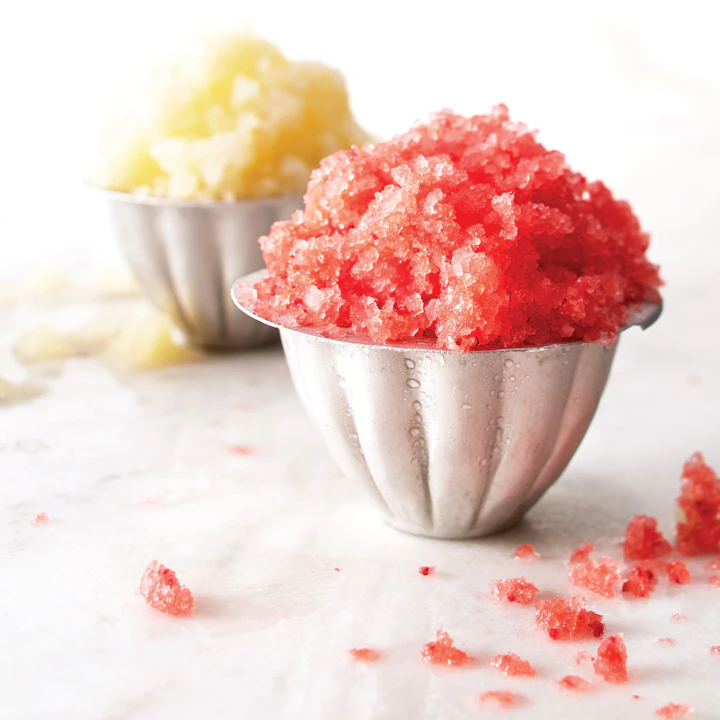 Fruity Granitas | Refreshing Icy Fruit Dessert