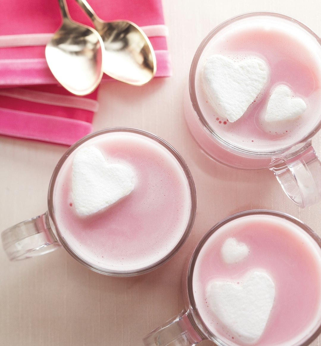 Pink Hot Chocolate Recipe - Life:Beautiful Magazine